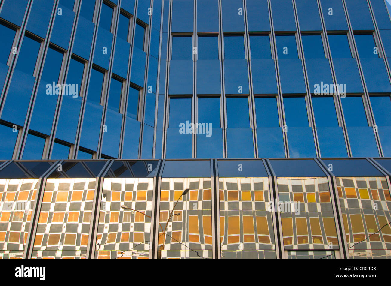 glass cladding of the Center of Information Technology, Centre ...