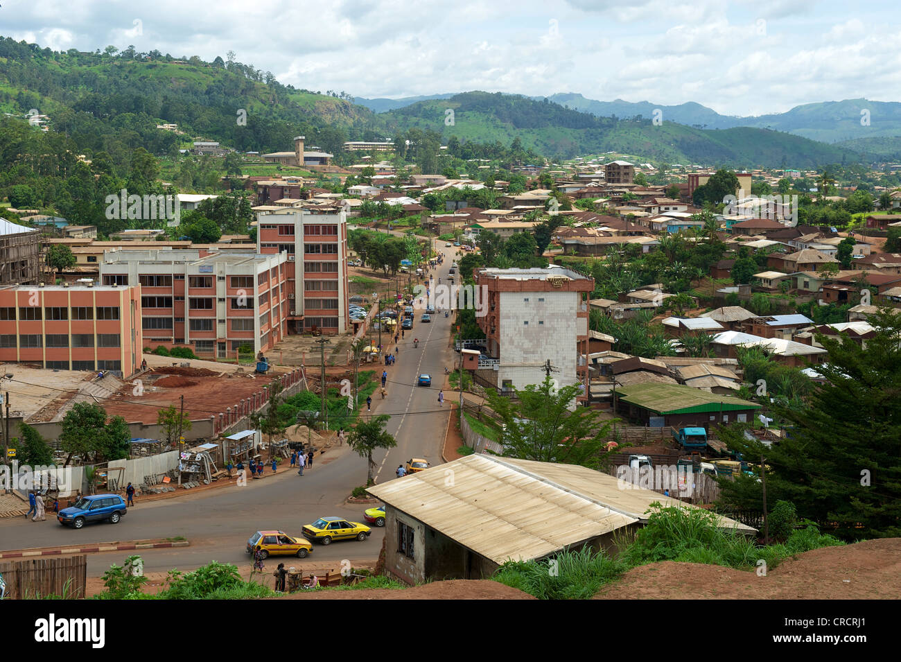 Cityscape, Bamenda, Cameroon, Africa Stock Photo - Alamy