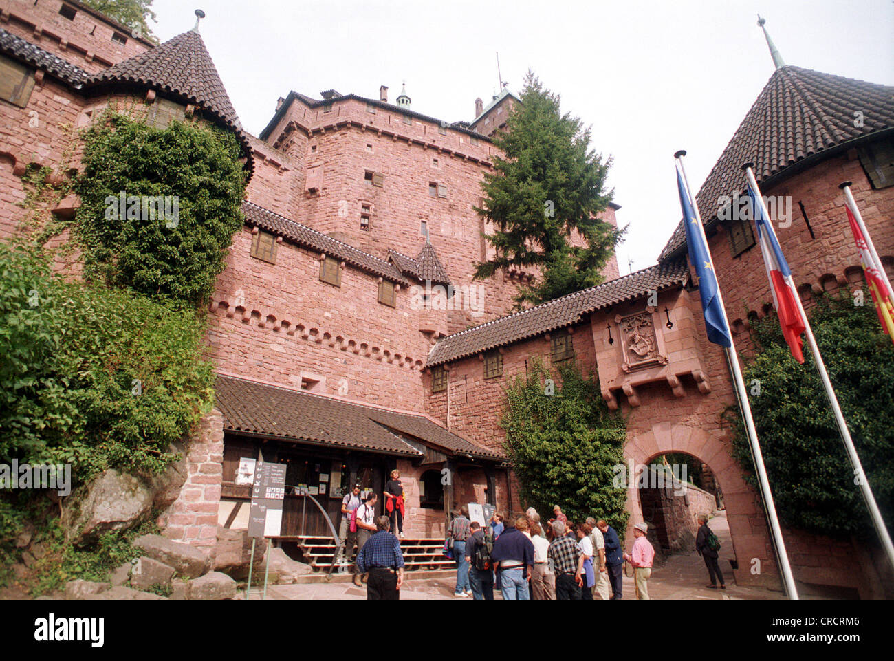 The Hohkönigsburg (Haut-Koenigsbourg) in Alsace Stock Photo - Alamy