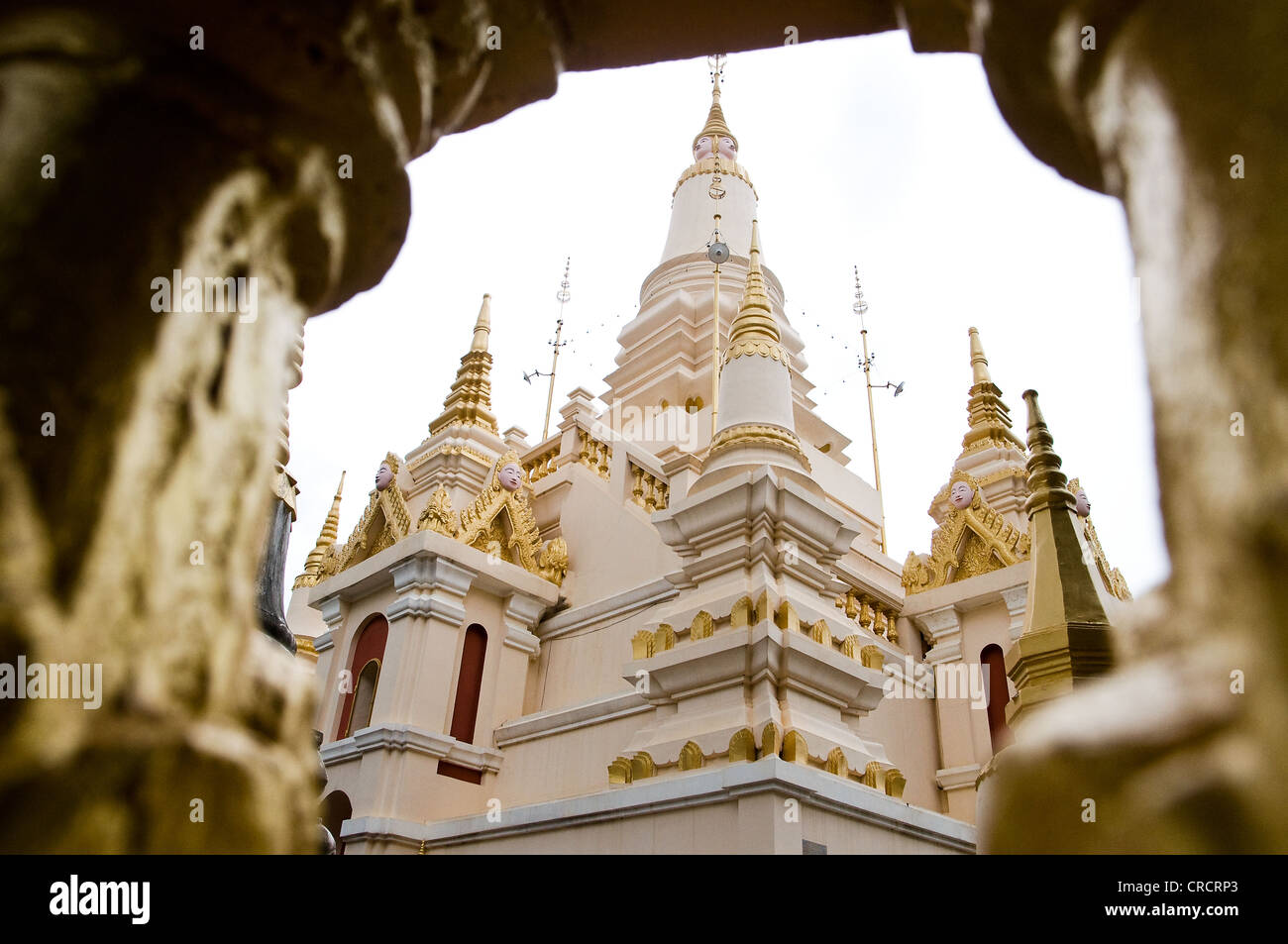 Wat Botum, Phnom Penh, Cambodia Stock Photo - Alamy