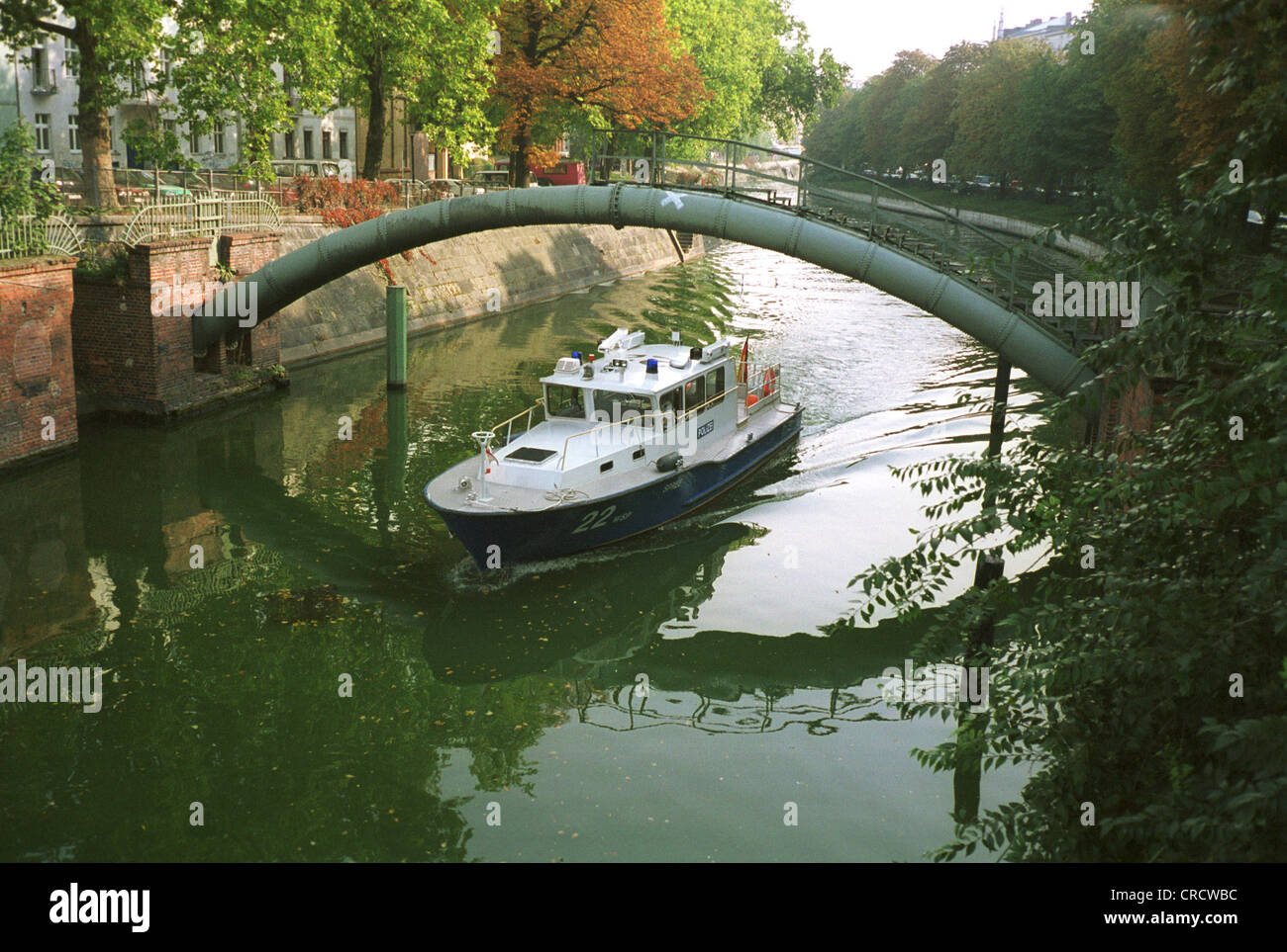 German police boat hi-res stock photography and images - Alamy