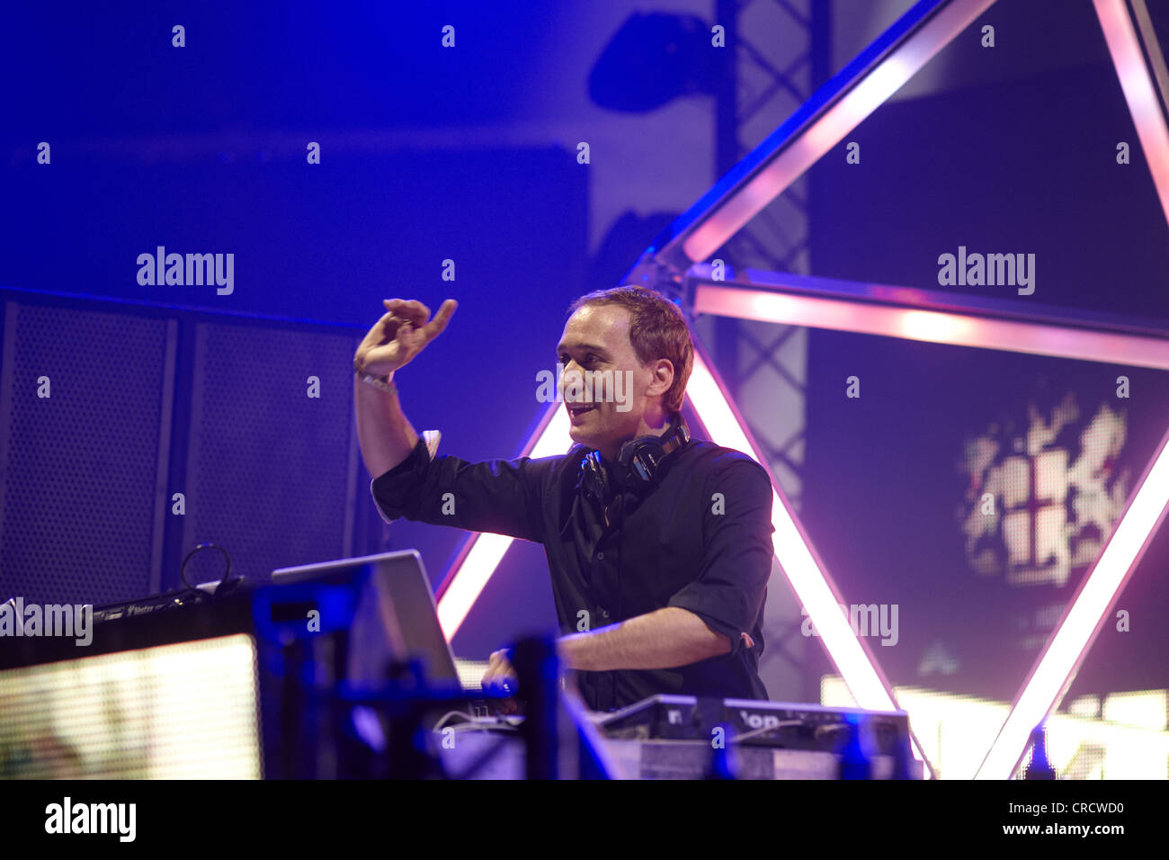 DJ Paul van Dyk, techno festival Mayday 2011 in the Westfalenhalle ...