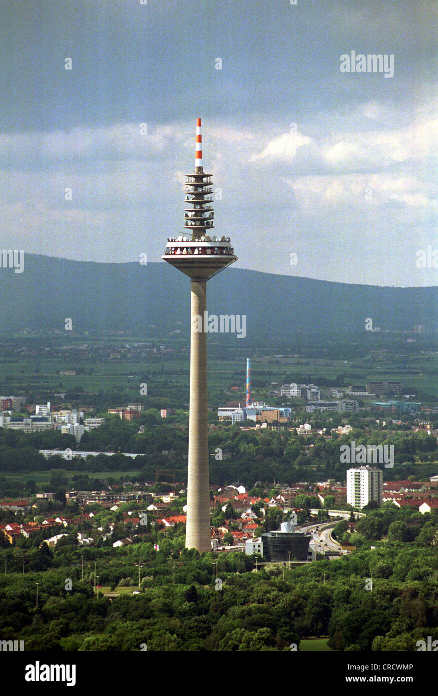 The Europe Tower in Frankfurt Stock Photo - Alamy