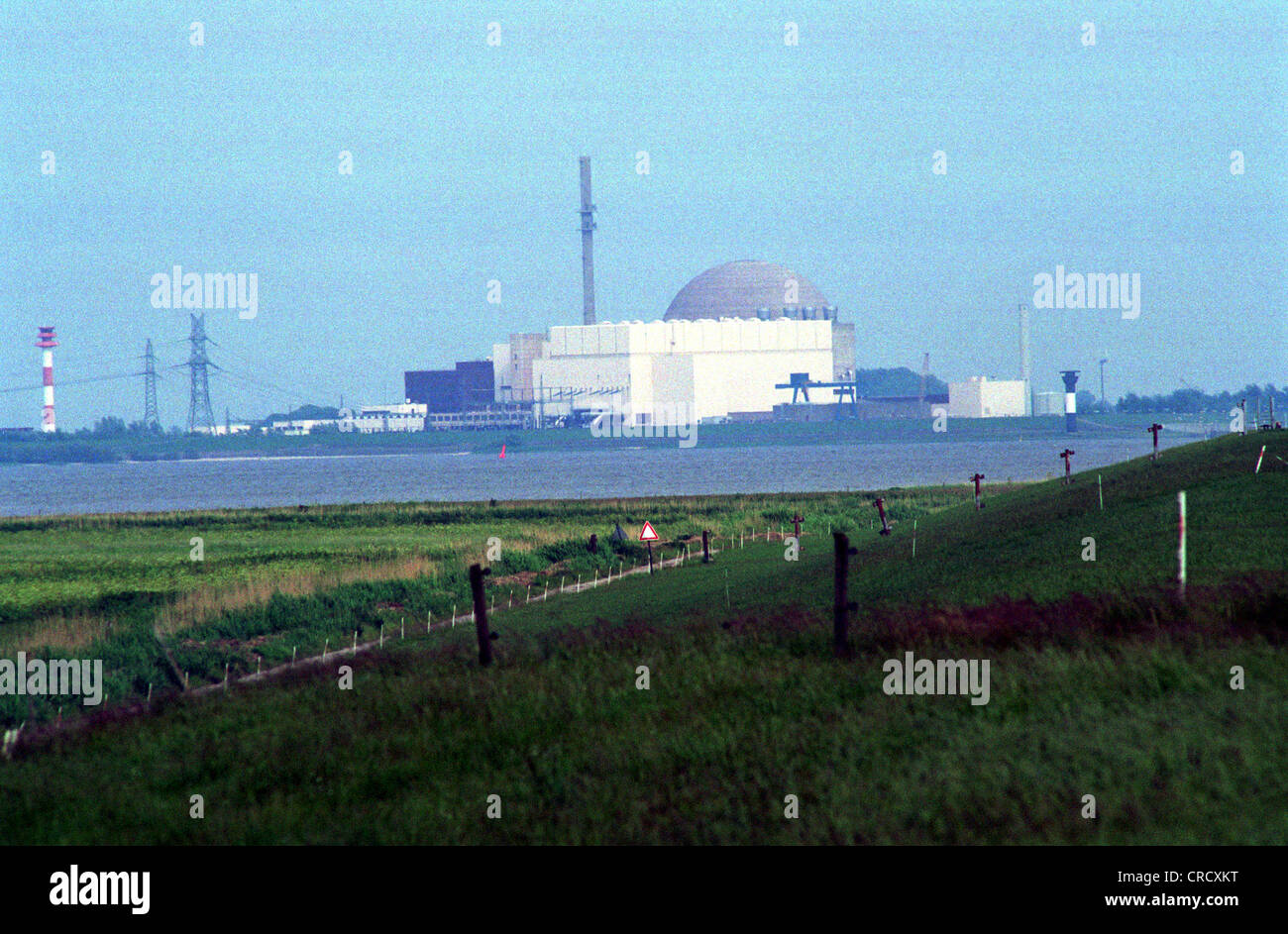 The nuclear power plant Brokdorf Stock Photo - Alamy