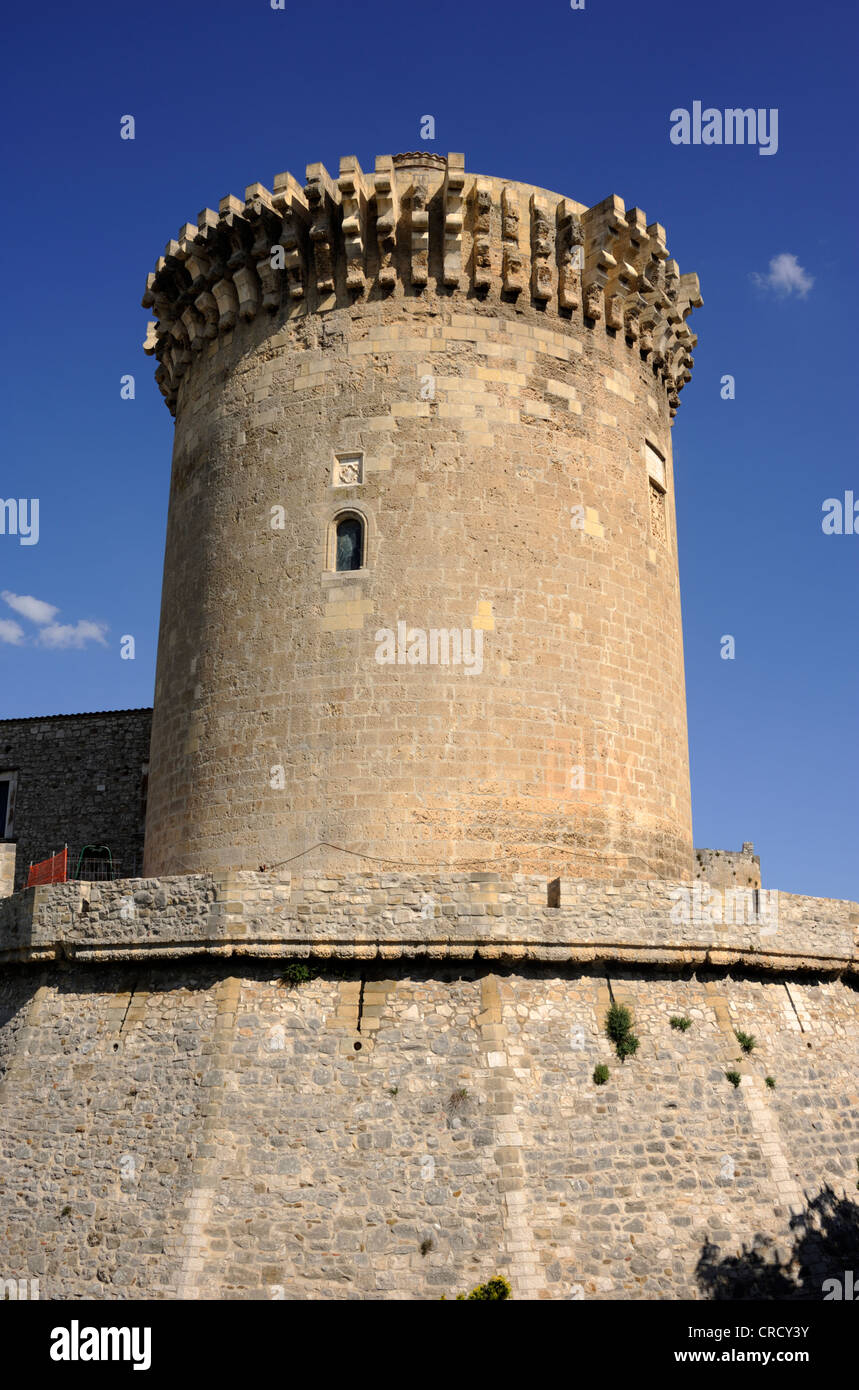 italy, basilicata, venosa, castle Stock Photo - Alamy