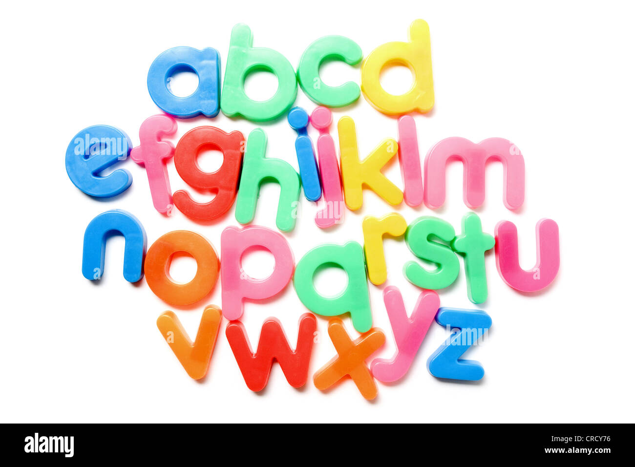 alphabet letters isolated on white background Stock Photo - Alamy