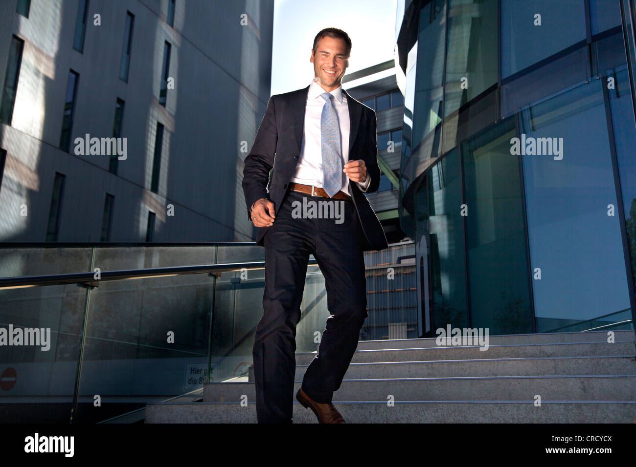 Walking smiling steps architecture hi-res stock photography and images ...