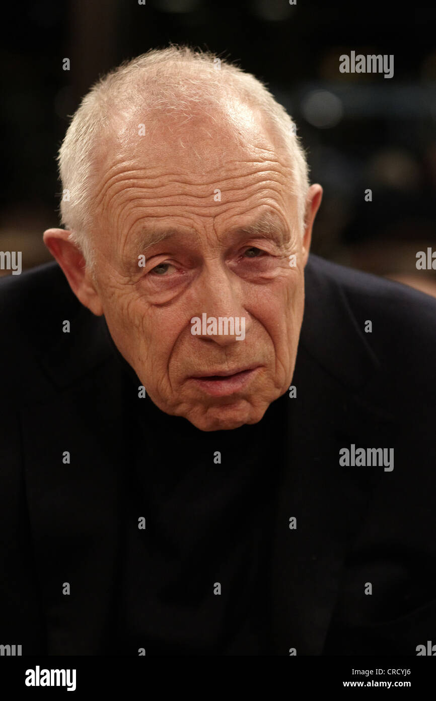 Heiner Geissler, former Federal Minister for Youth, Family and Health ...