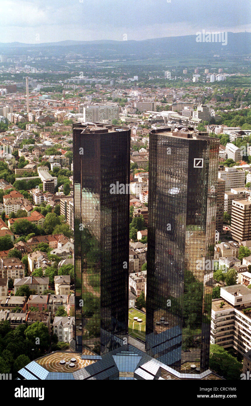 The German bank in Frankfurt Stock Photo - Alamy