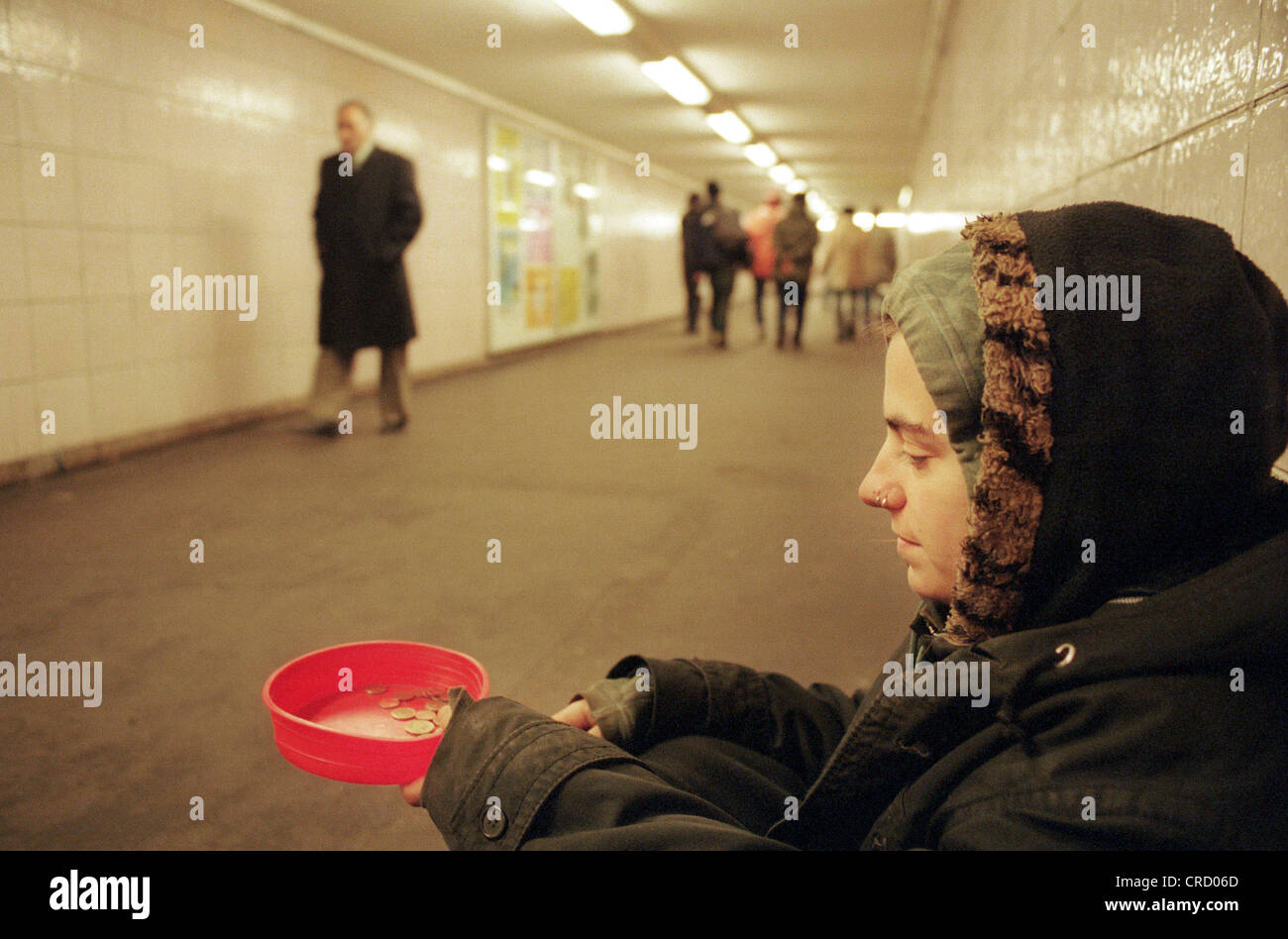 Woman begging man hi-res stock photography and images - Alamy