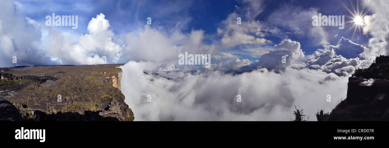Panoramic view mount roraima plateau hi-res stock photography and ...