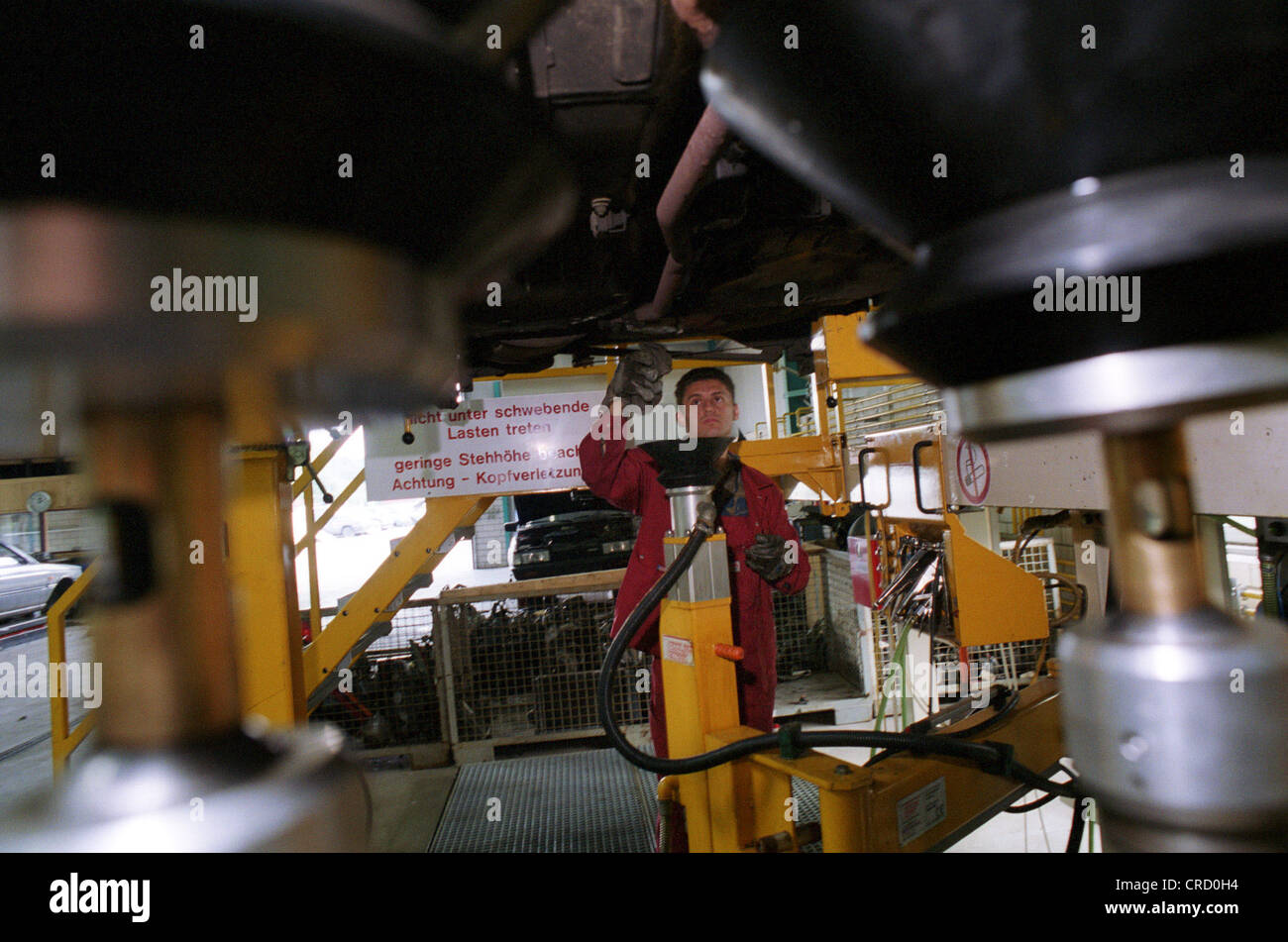 Auto recovery operation Stock Photo - Alamy