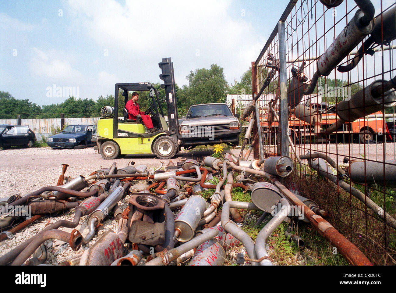 Auto recovery operation Stock Photo - Alamy