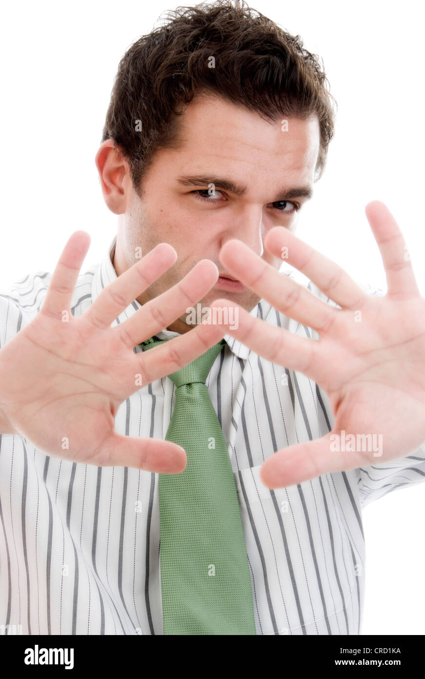 Man looking into distance cutout hi-res stock photography and images ...