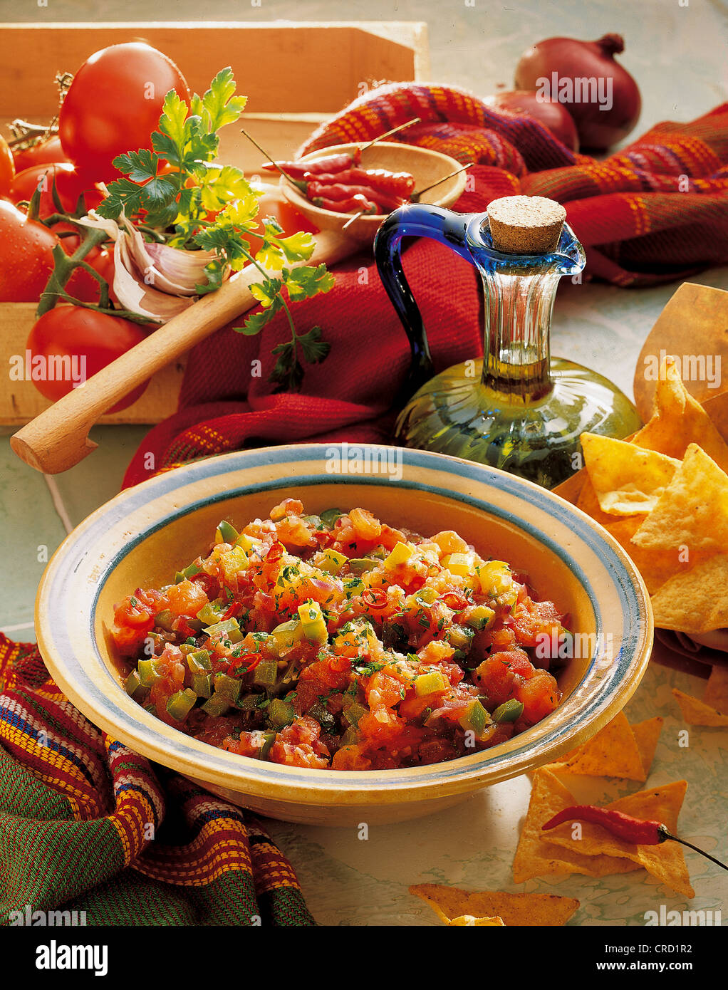 Maya-style chili sauce, Mexico Stock Photo - Alamy