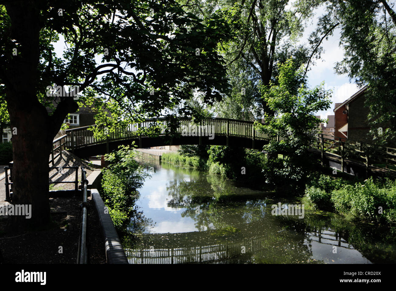 Pedestrian footbridge hi-res stock photography and images - Alamy