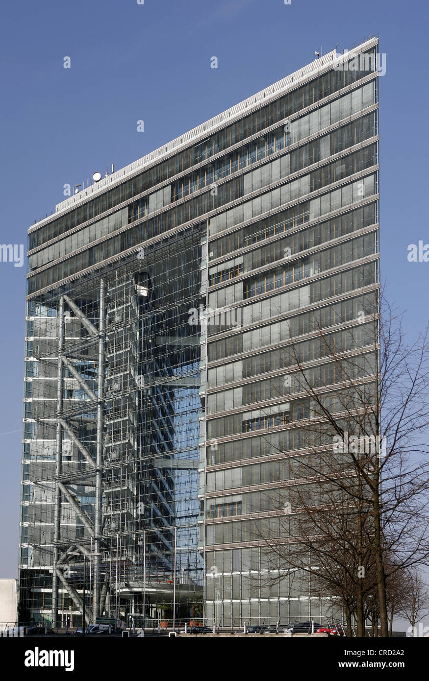 Stadttor office building, Duesseldorf, North Rhine-Westphalia, Germany ...