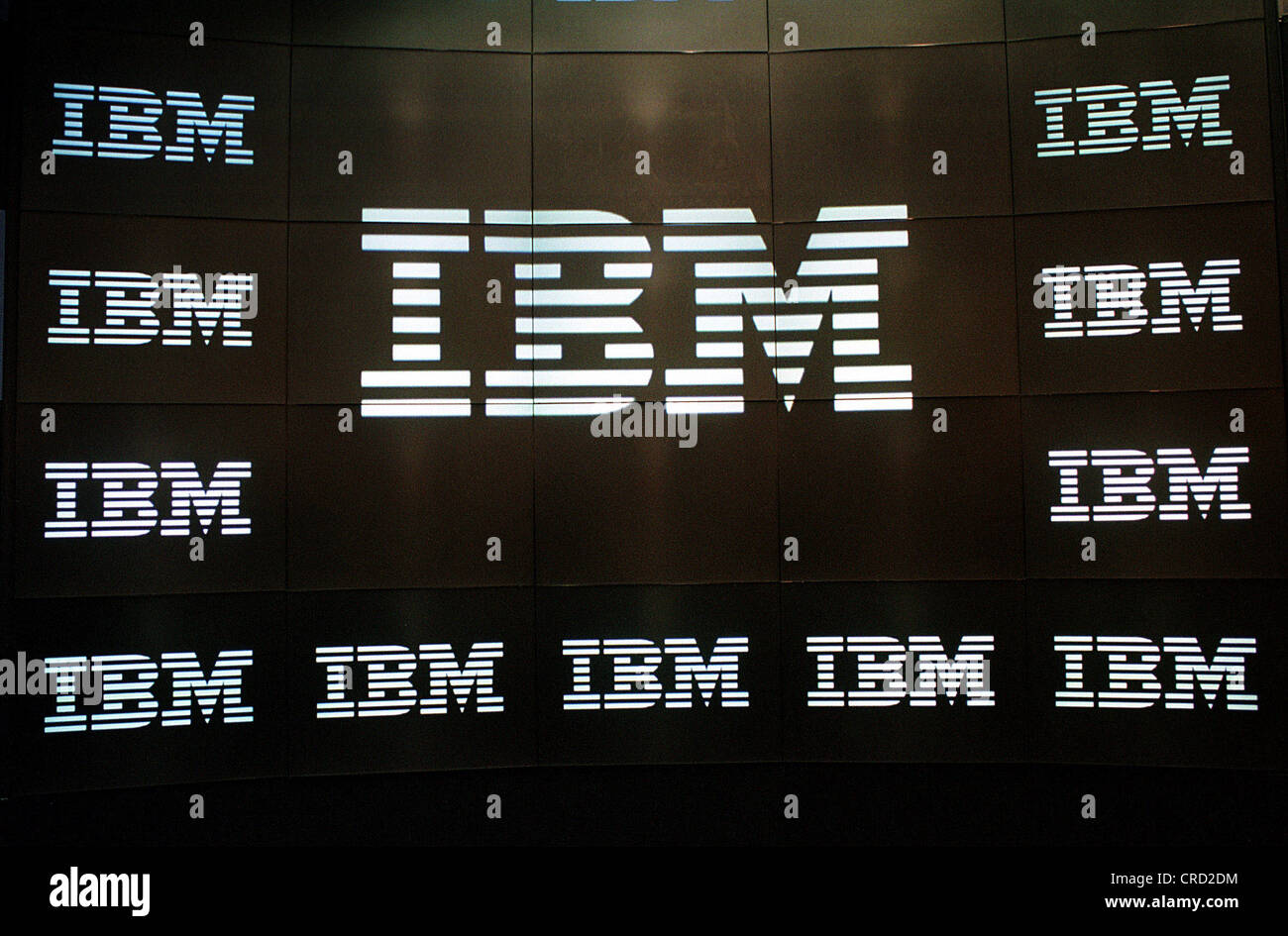 Ibm emblem hi-res stock photography and images - Alamy