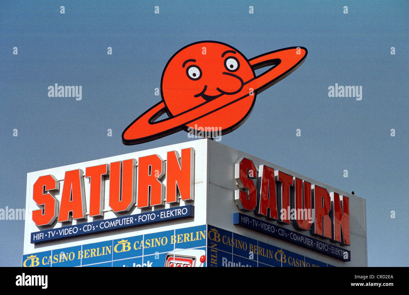 Germany Saturn Store At Alexanderplatz High Resolution Stock ...