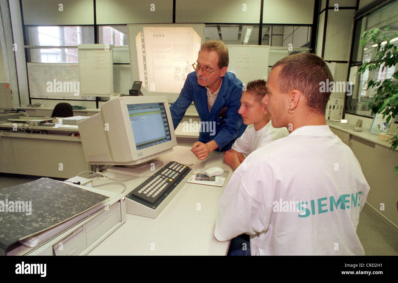 Training center Siemens AG Berlin Stock Photo - Alamy