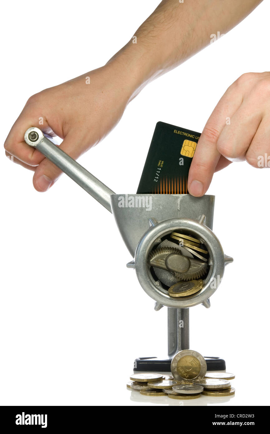 A working meat grinder hi-res stock photography and images - Alamy