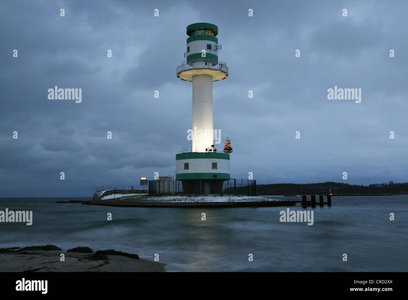 Friedrichsort lighthouse at dusk hi-res stock photography and images ...