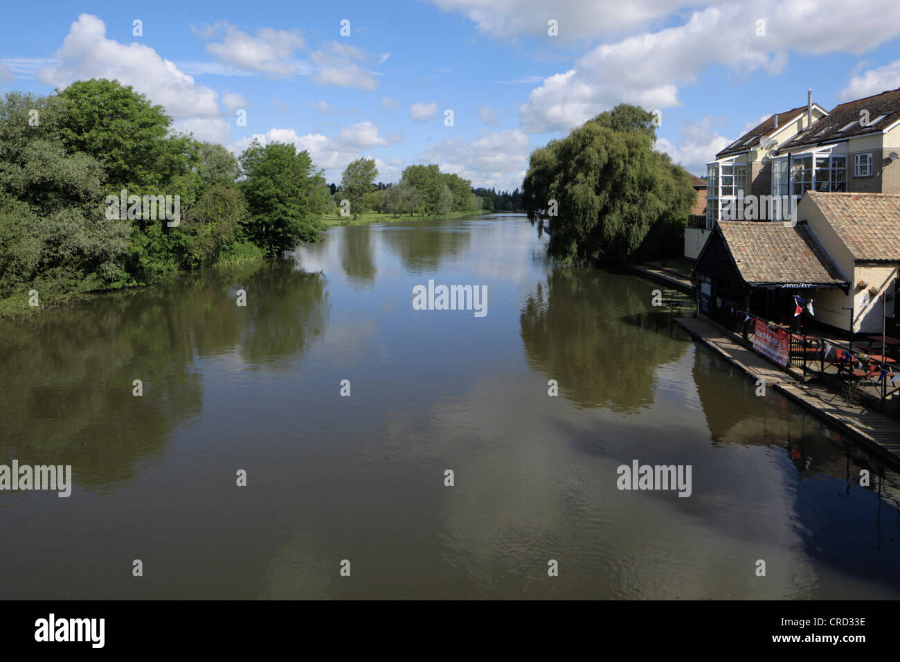 River Great Ouse St Neots Cambridgeshire Stock Photo - Alamy