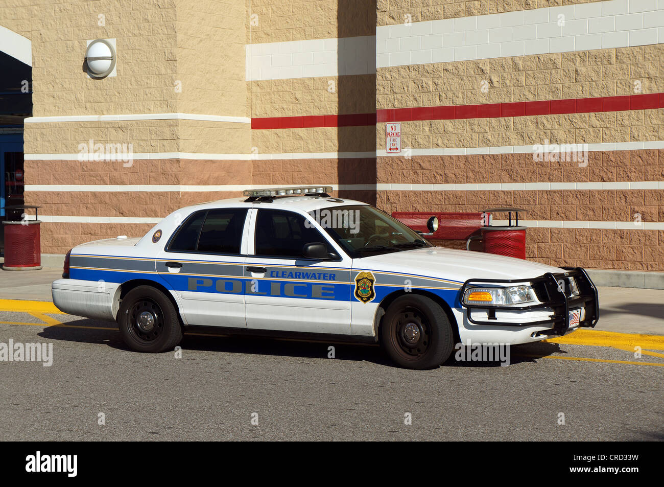 Police car, Police Clearwater, Florida, United States, USA Stock Photo ...