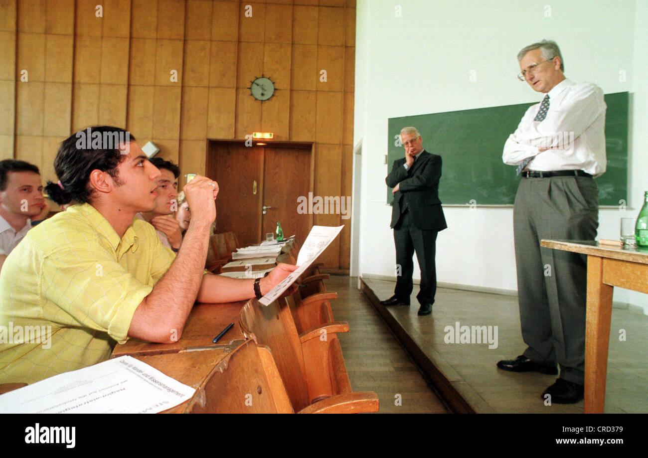 Lecture at the TU Berlin Stock Photo - Alamy
