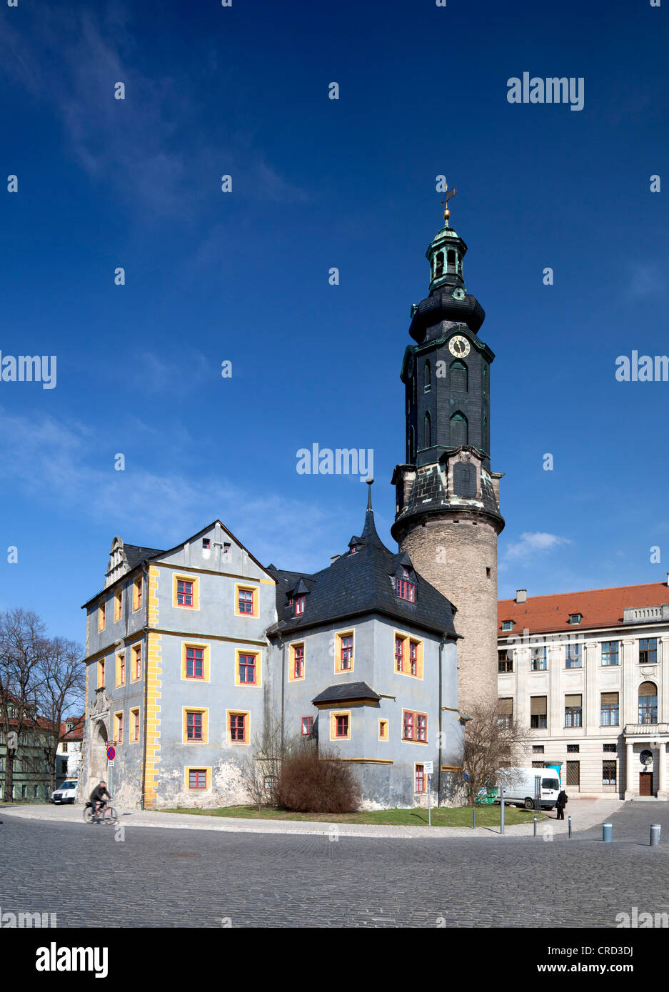 Town and Royal Palace, Weimar, Thuringia, Germany, Europe, PublicGround ...
