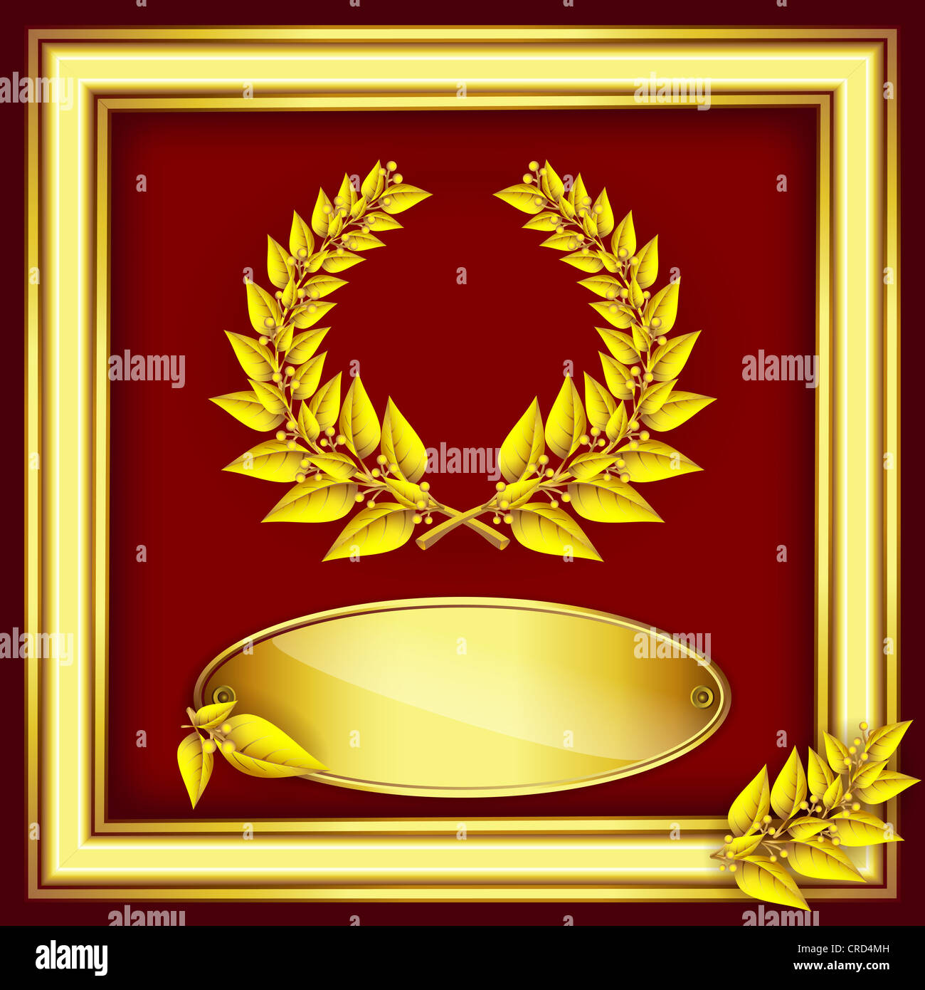 Award frame hi-res stock photography and images - Alamy