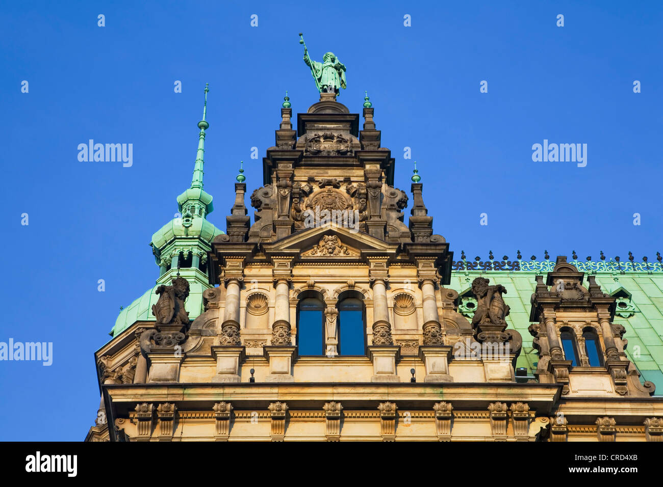 Town hall, Hamburg, Germany, Europe Stock Photo - Alamy