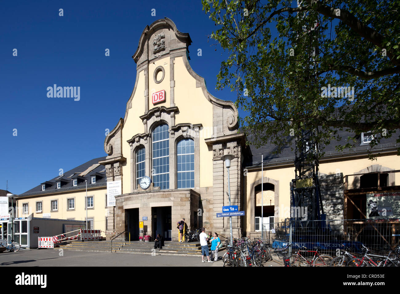 Railway building germany hi-res stock photography and images - Alamy