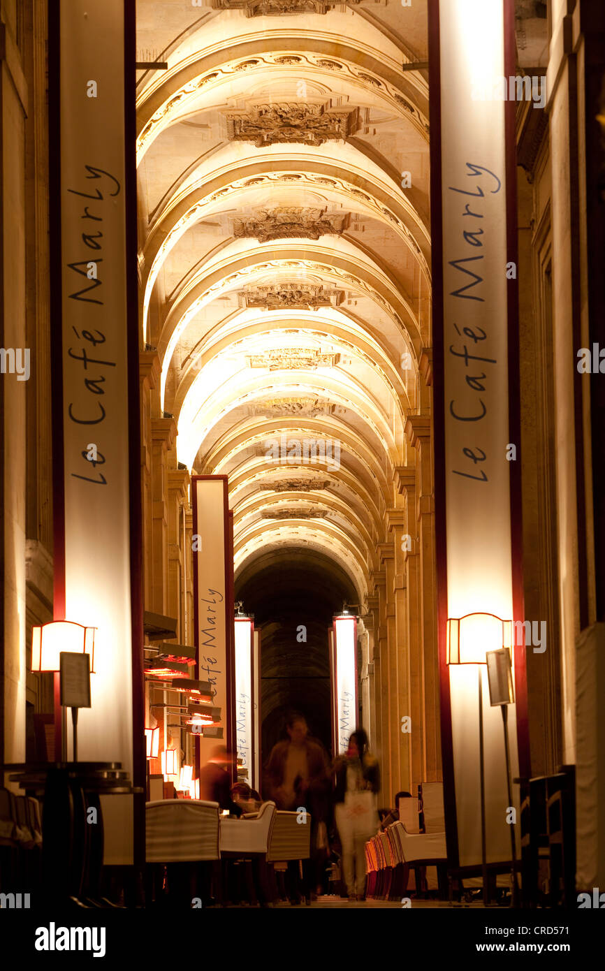 Louvre cafe marly hi-res stock photography and images - Alamy