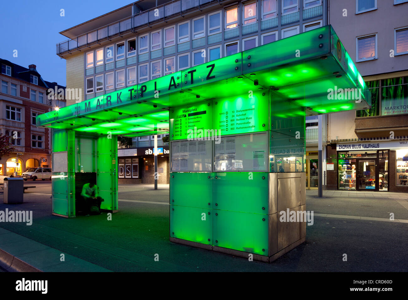 Bus stop german germany hi-res stock photography and images - Alamy