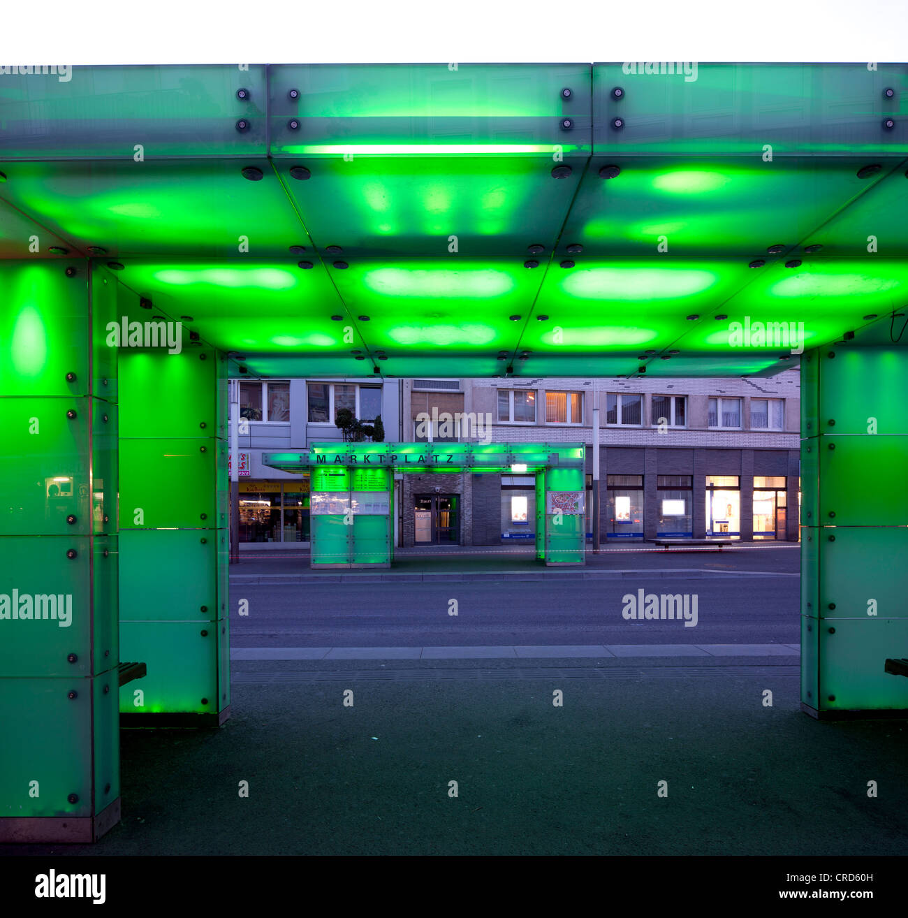 Bus stop german germany hi-res stock photography and images - Alamy