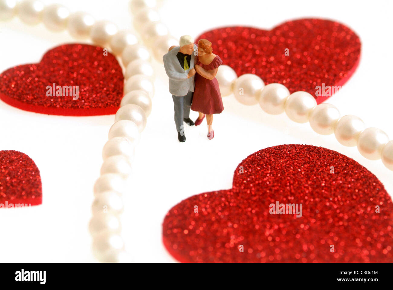 symbolic for love couple Stock Photo - Alamy
