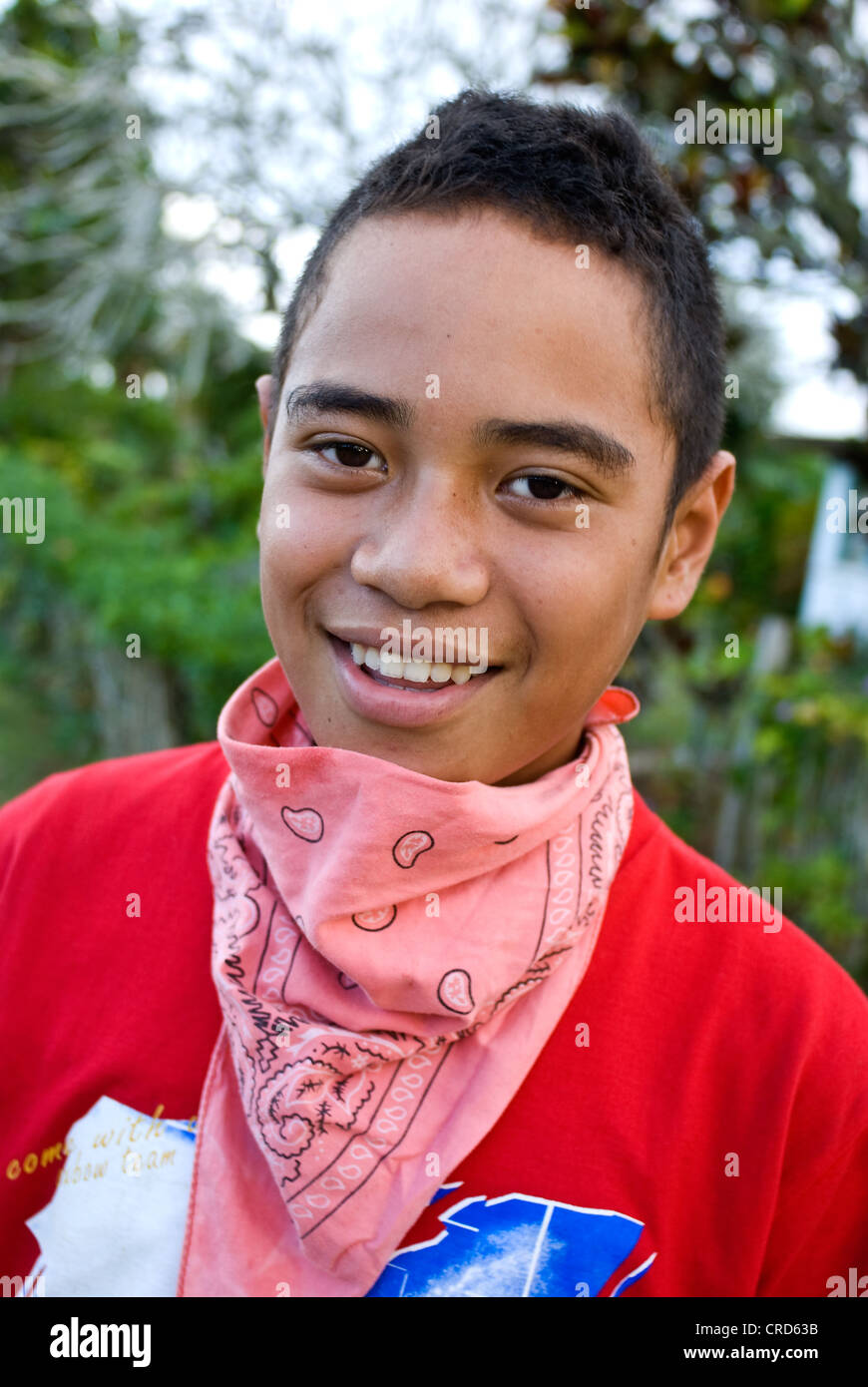 Polynesian boy hi-res stock photography and images - Alamy