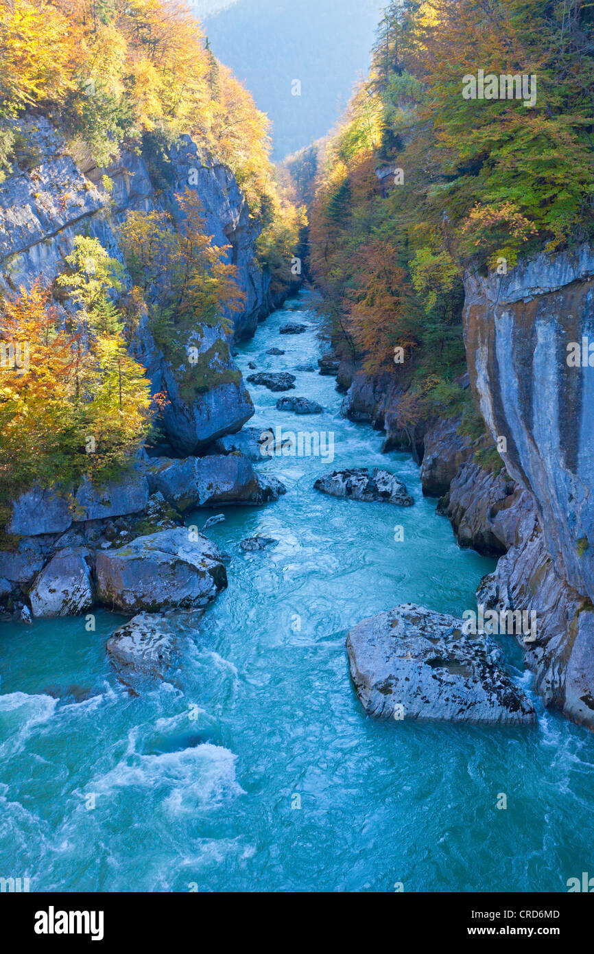 Salzachklamm and river Salzach, Salzburger Land, Austria, Europe Stock ...