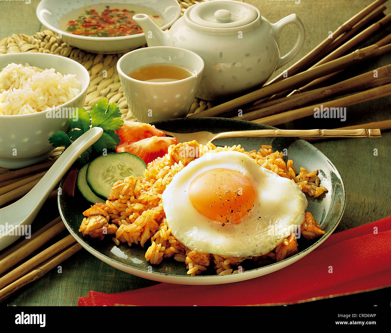 Indonesian food served rice hi-res stock photography and images - Alamy
