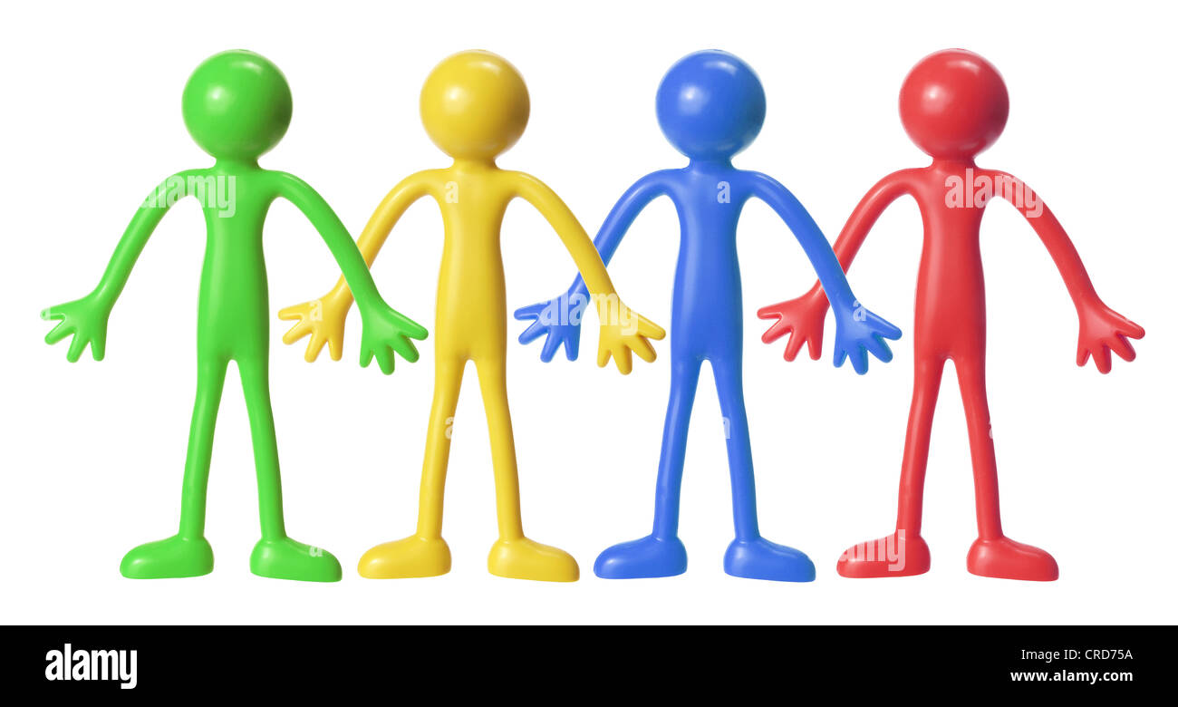 Miniature Rubber Figures Stock Photo - Alamy
