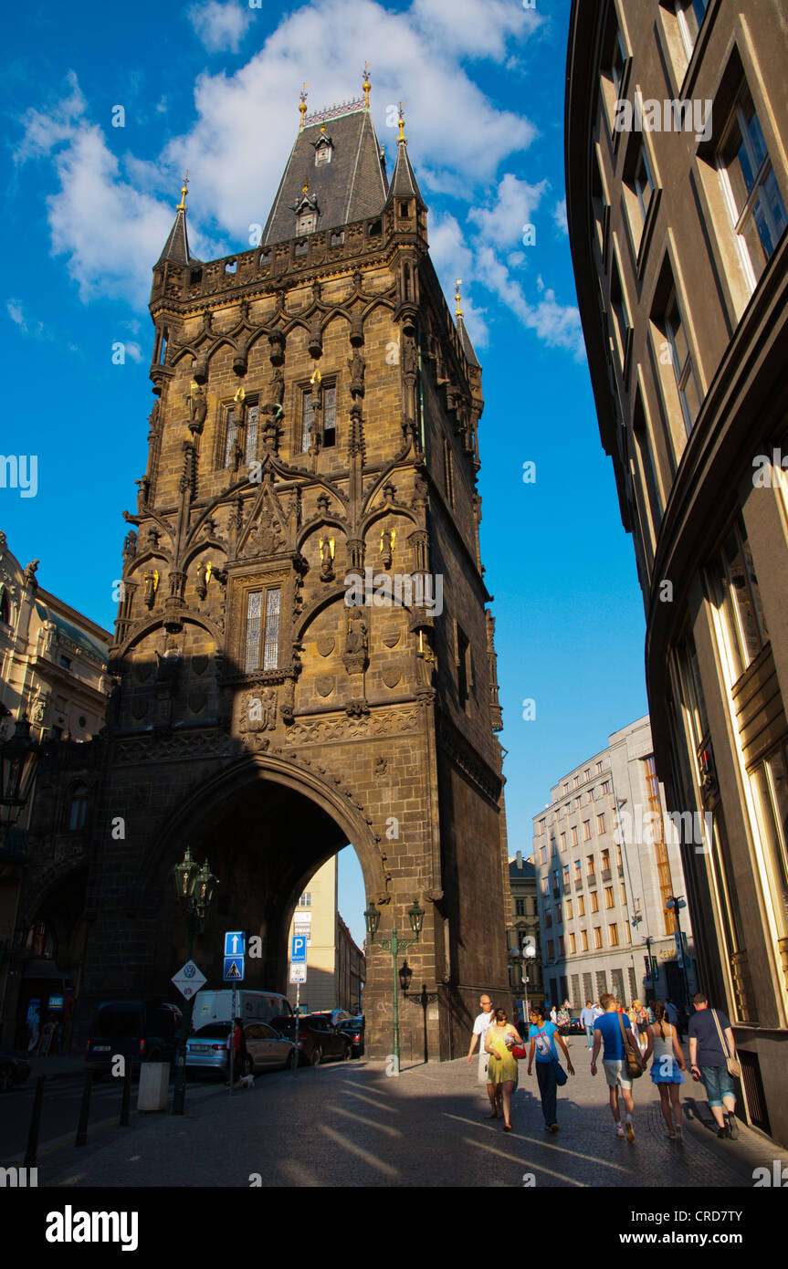 Powder gate tower hi-res stock photography and images - Alamy