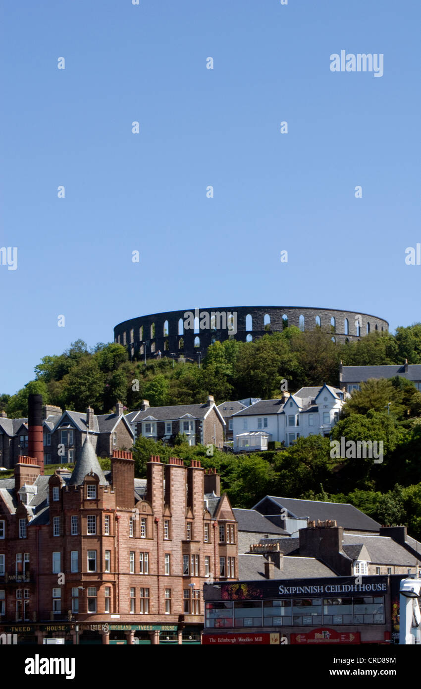 Oban folly monument hi-res stock photography and images - Alamy