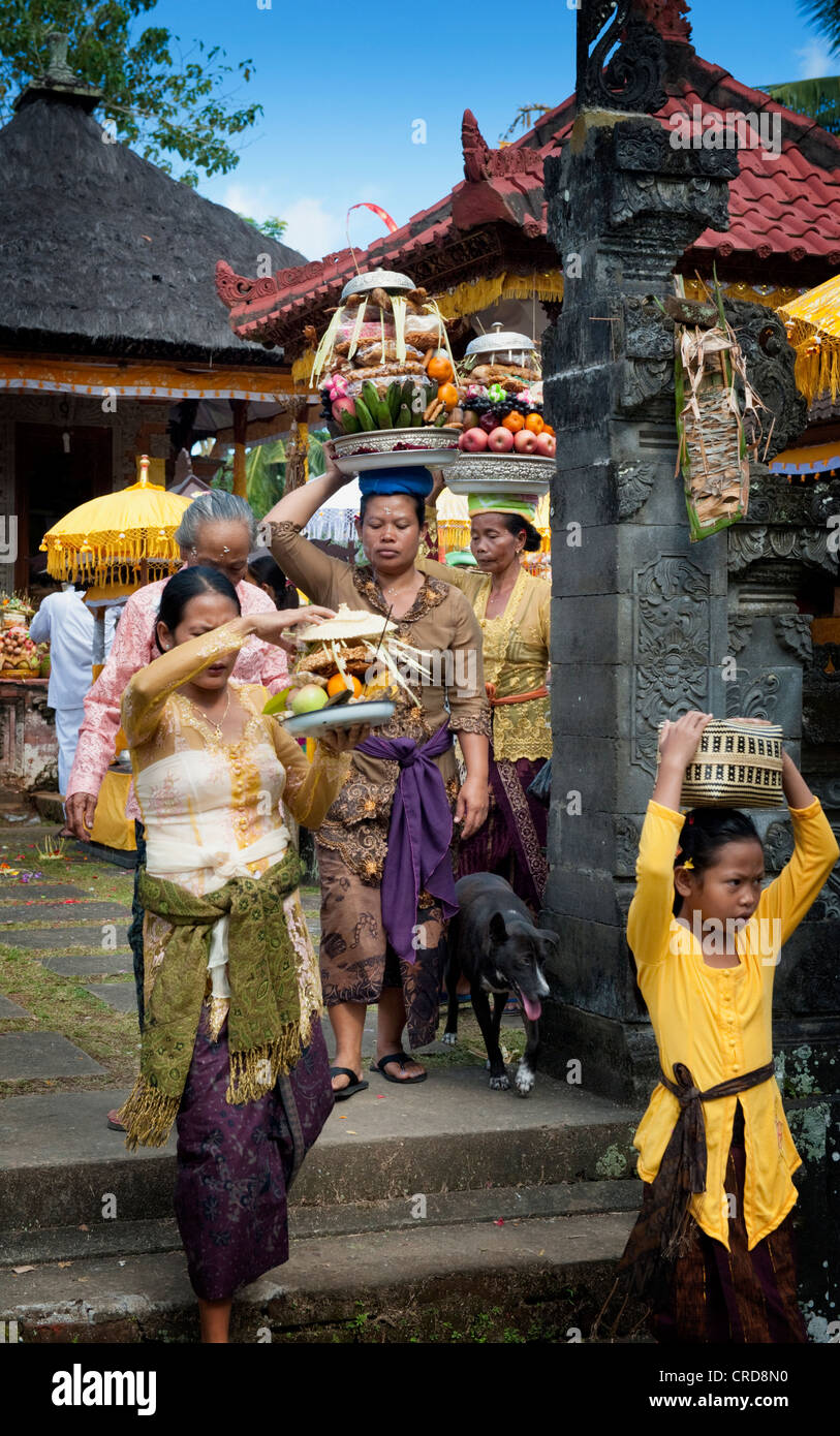 Every temple in Bali has a regularly scheduled festival, an odalan, to ...