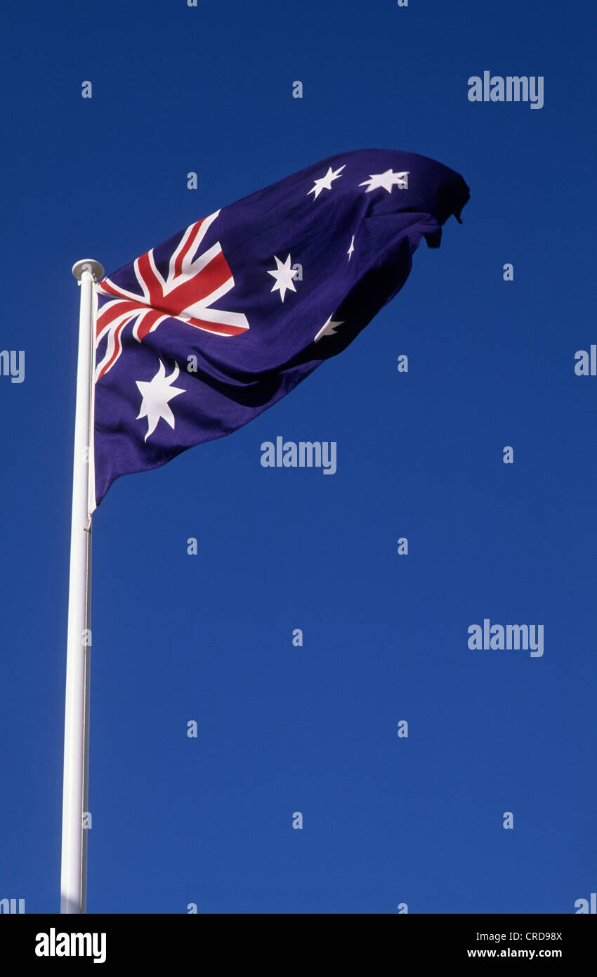 The national flag of Australia Stock Photo - Alamy