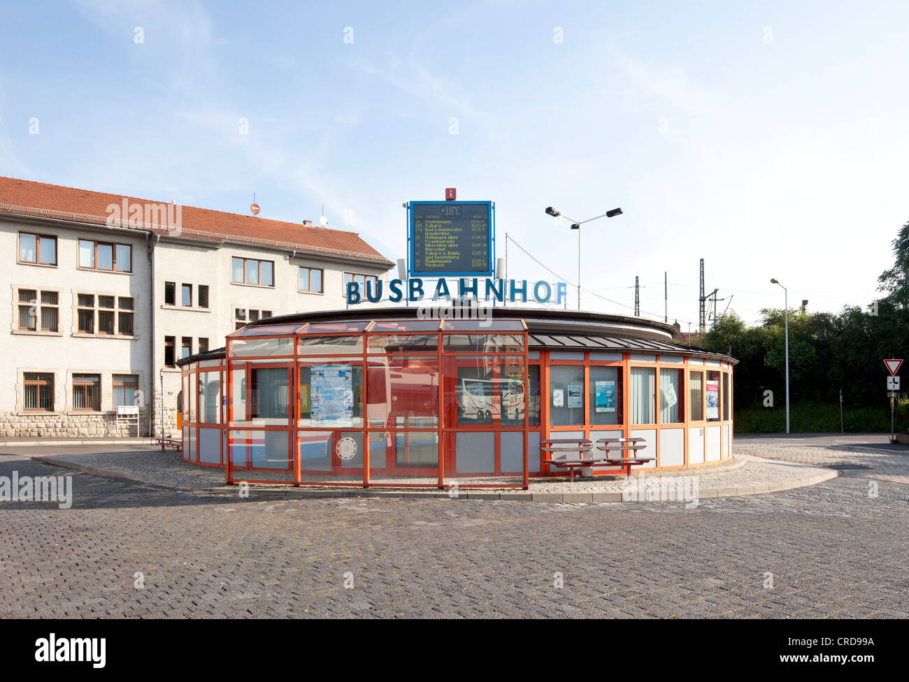 Central bus station, waiting room and customer centre, Bahnhofstrasse ...