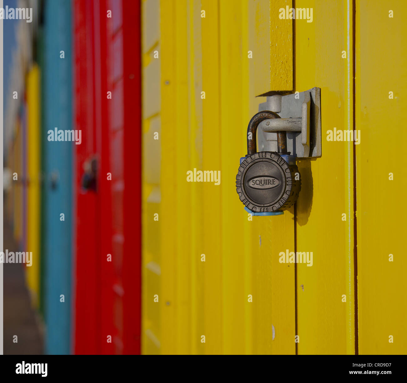 Fun beach huts hi-res stock photography and images - Alamy