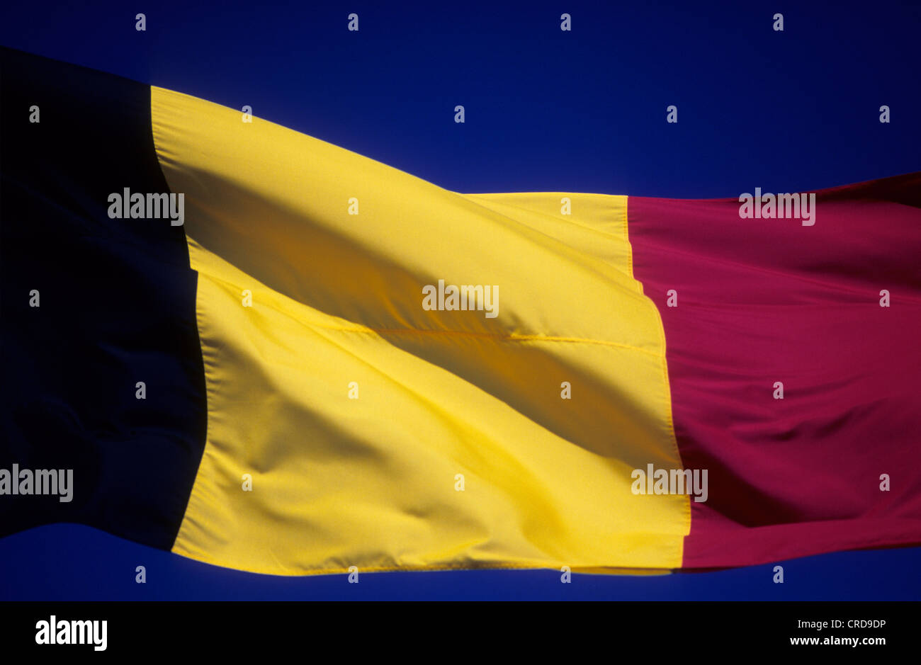 The national flag/colours of Belgium Stock Photo - Alamy