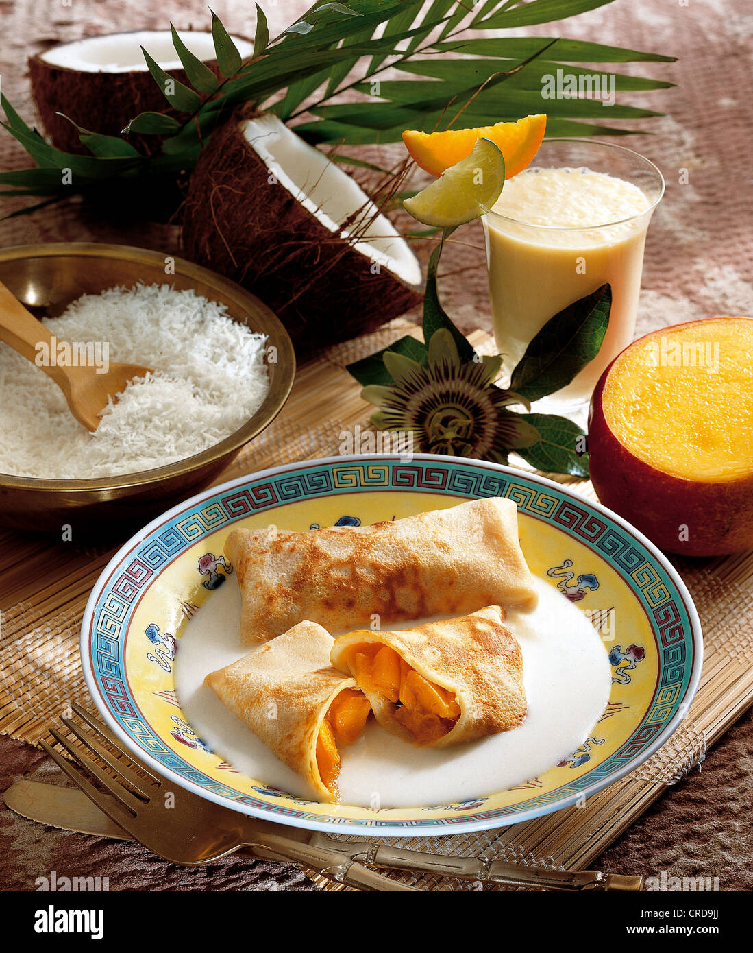 Indonesia rice dish coconut hi-res stock photography and images - Alamy