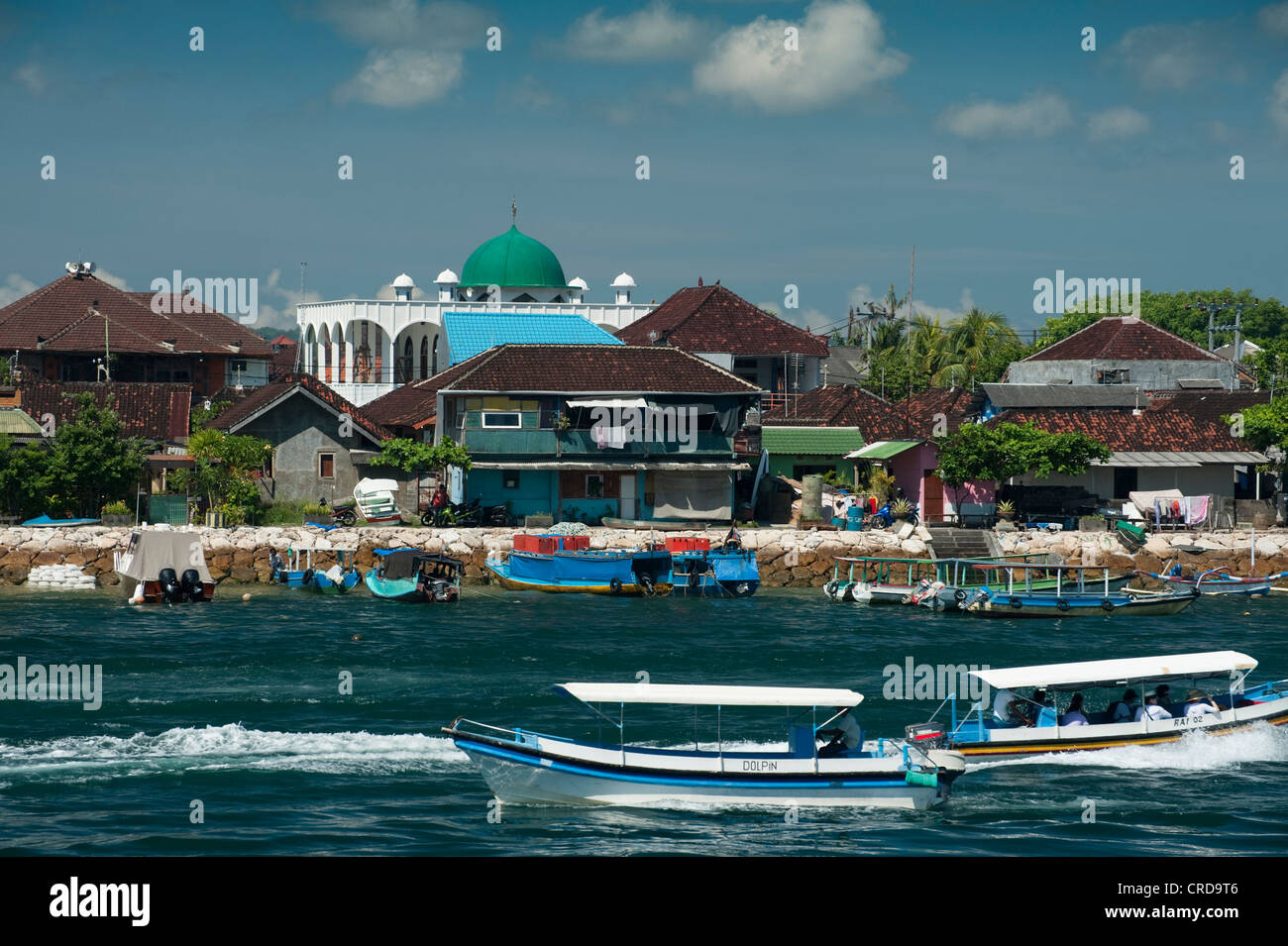Benoa Harbor is a busy port along the Nusa Dua peninsula in southern ...